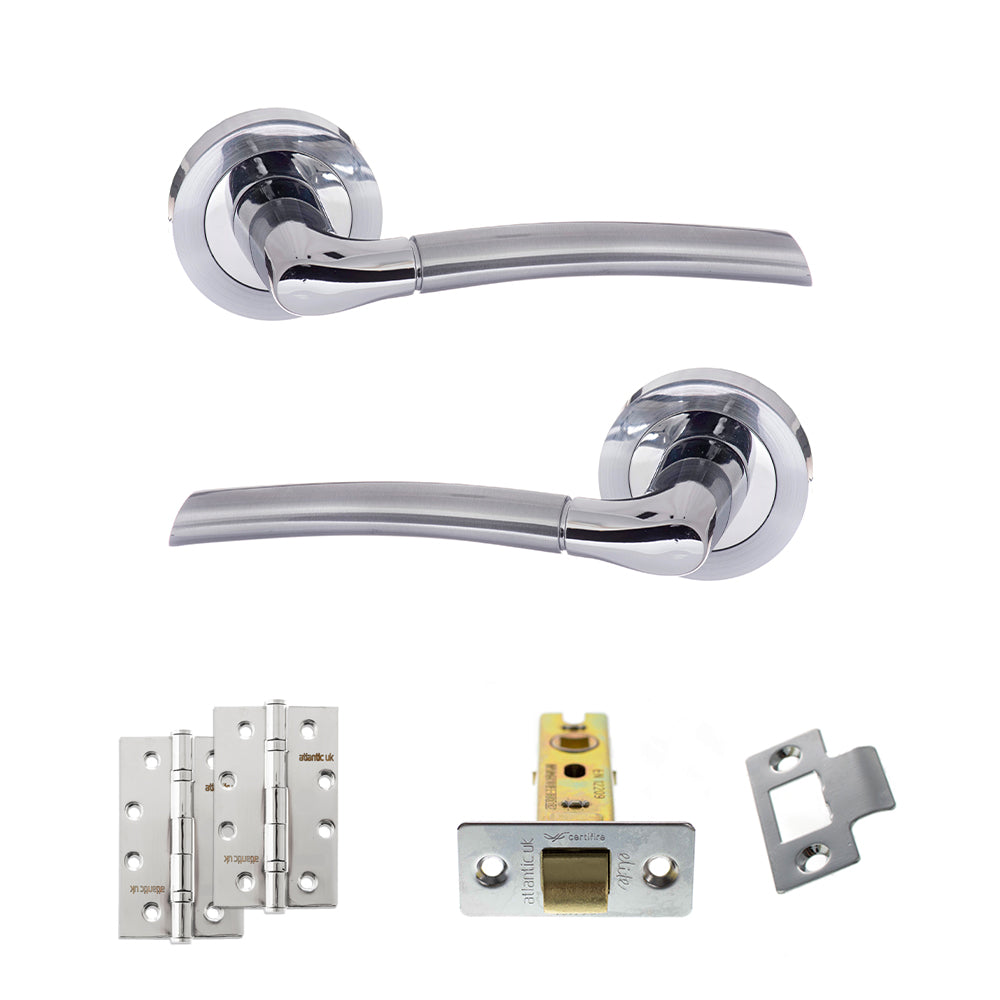 Eco Swell Door Handle Pack (Latch Set - 3" CE Latch, 4" Slim Knuckle H