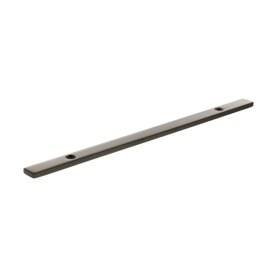 Millhouse Brass Long Narrow Cabinet Handle Backplate 160mm - Urban Dar