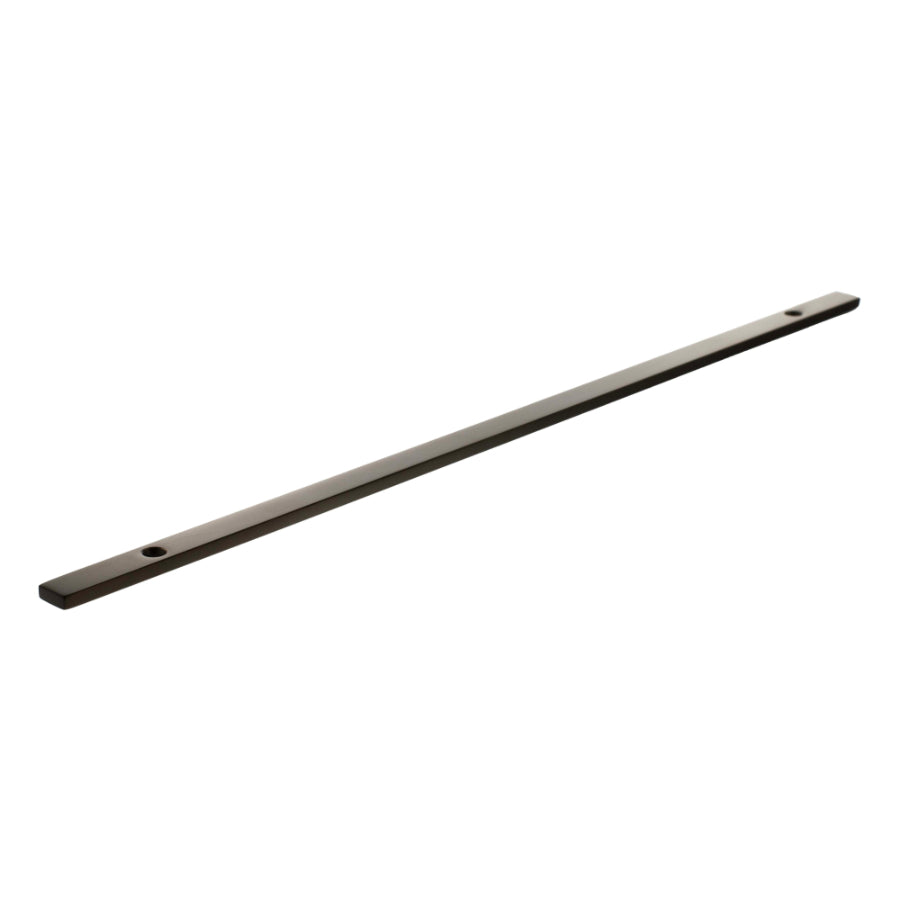 Millhouse Brass Long Narrow Cabinet Handle Backplate 320mm - Urban Dar